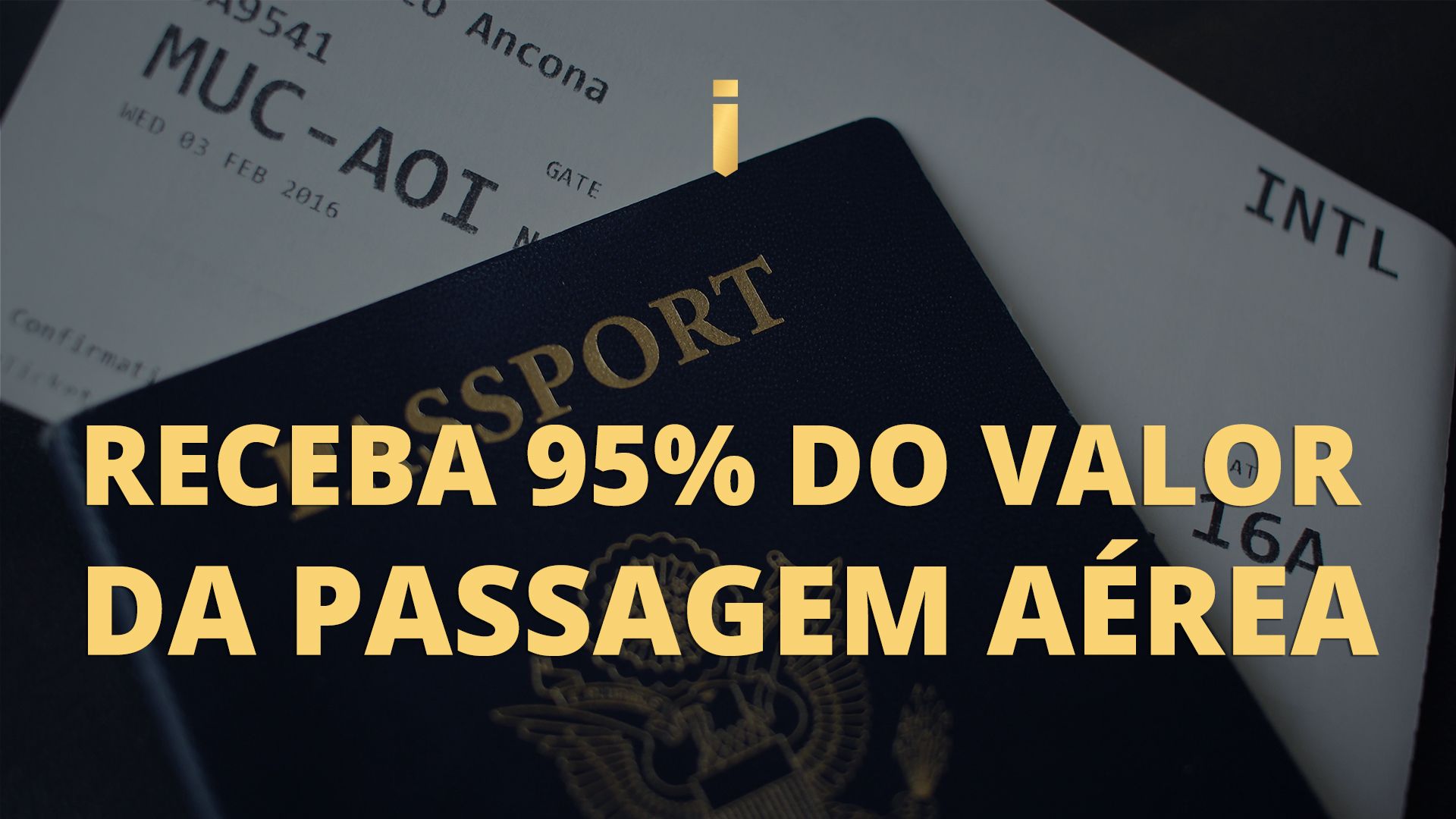 Receba 95 Do Valor Da Passagem A rea IADVOCACIA
